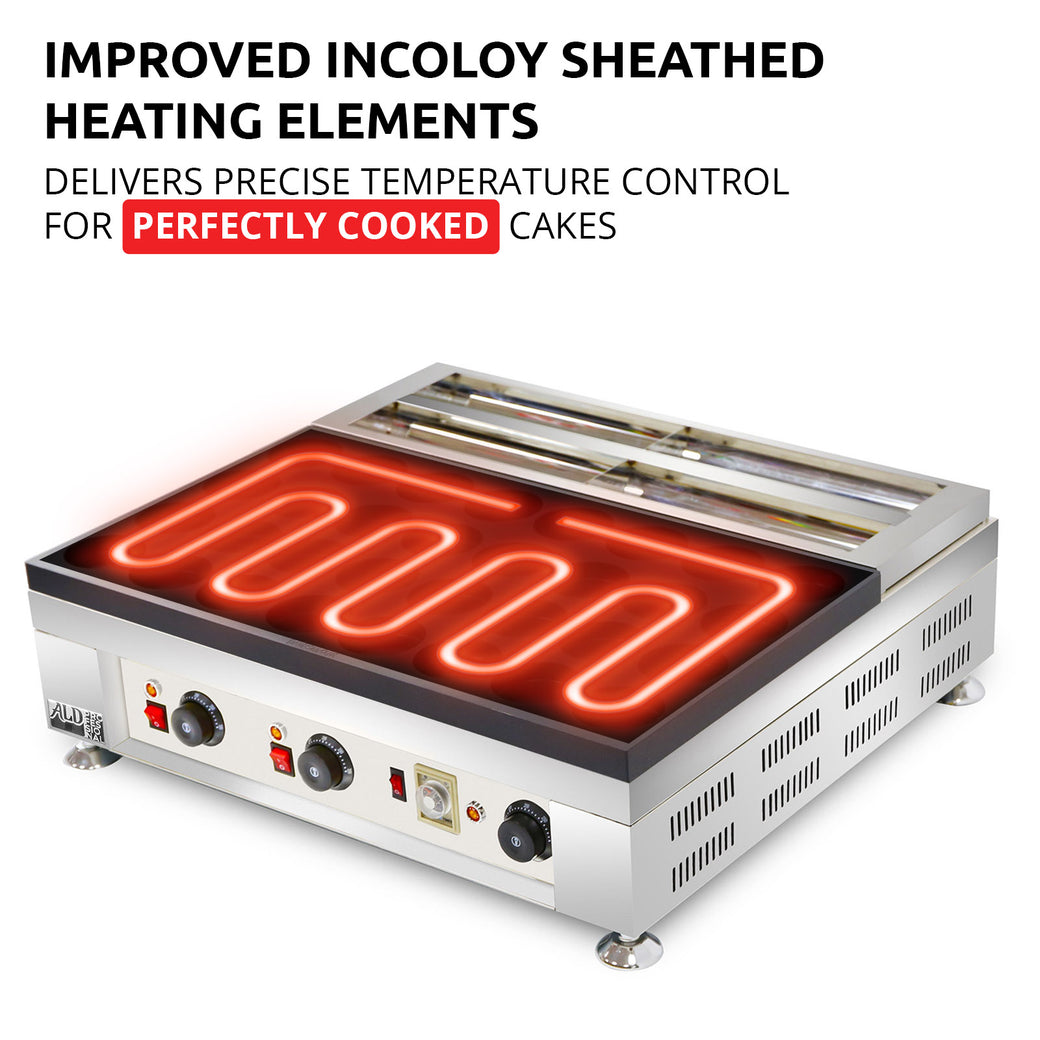 ALDKitchen Imagawayaki Machine | 32 Holes | Commercial Use | Nonstick