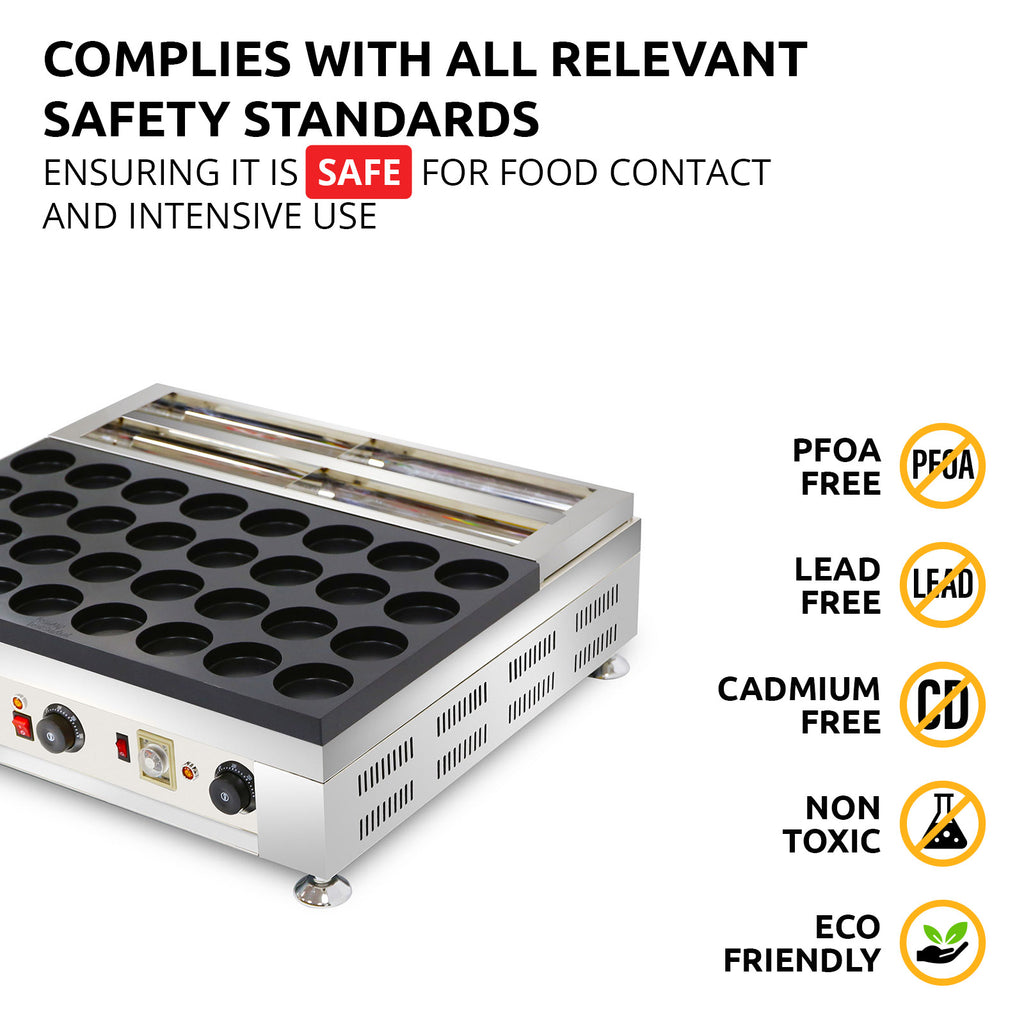 ALDKitchen Imagawayaki Machine | 32 Holes | Commercial Use | Nonstick