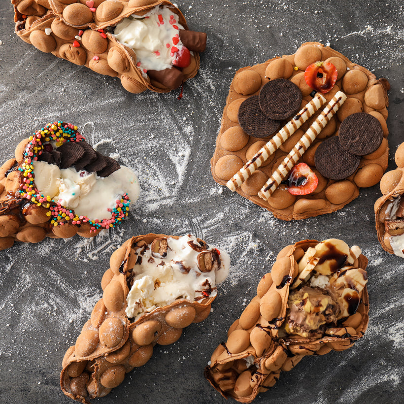 Commercial Bubble Waffle Makers. Professional Bubble Waffle Machine ...