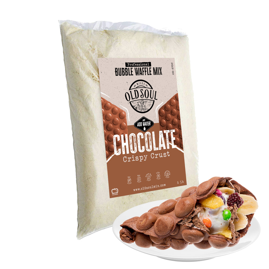 OldSoul Puffle Waffle Dough Mix | Bubble Waffle Batter Mix | 168 Pcs ...