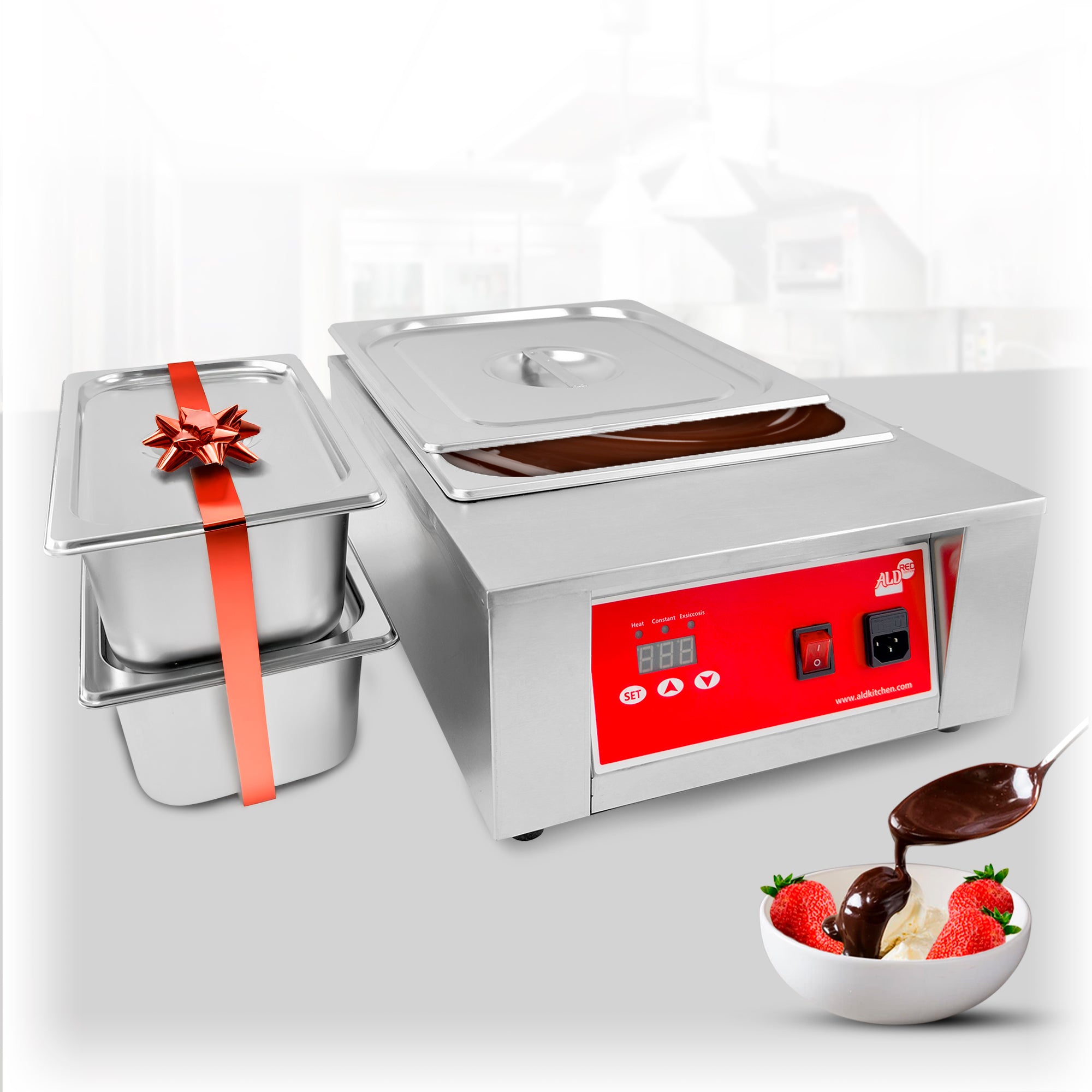 Electric Chocolate Tempering Machine | Commercial Chocolate Melting Po
