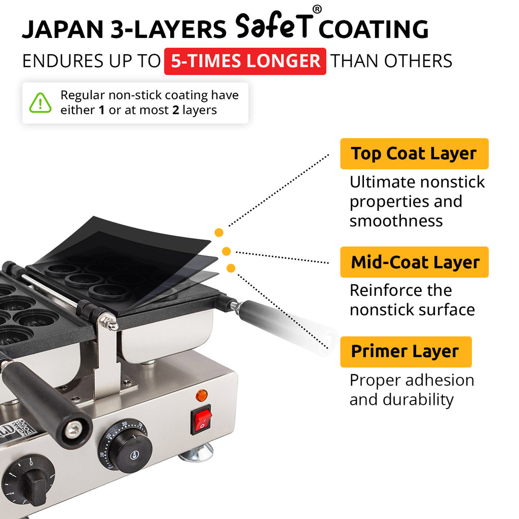 ALDKitchen Walnut Crisp Maker | Walnut Sweet Cake | 10 Pcs | Nonstick