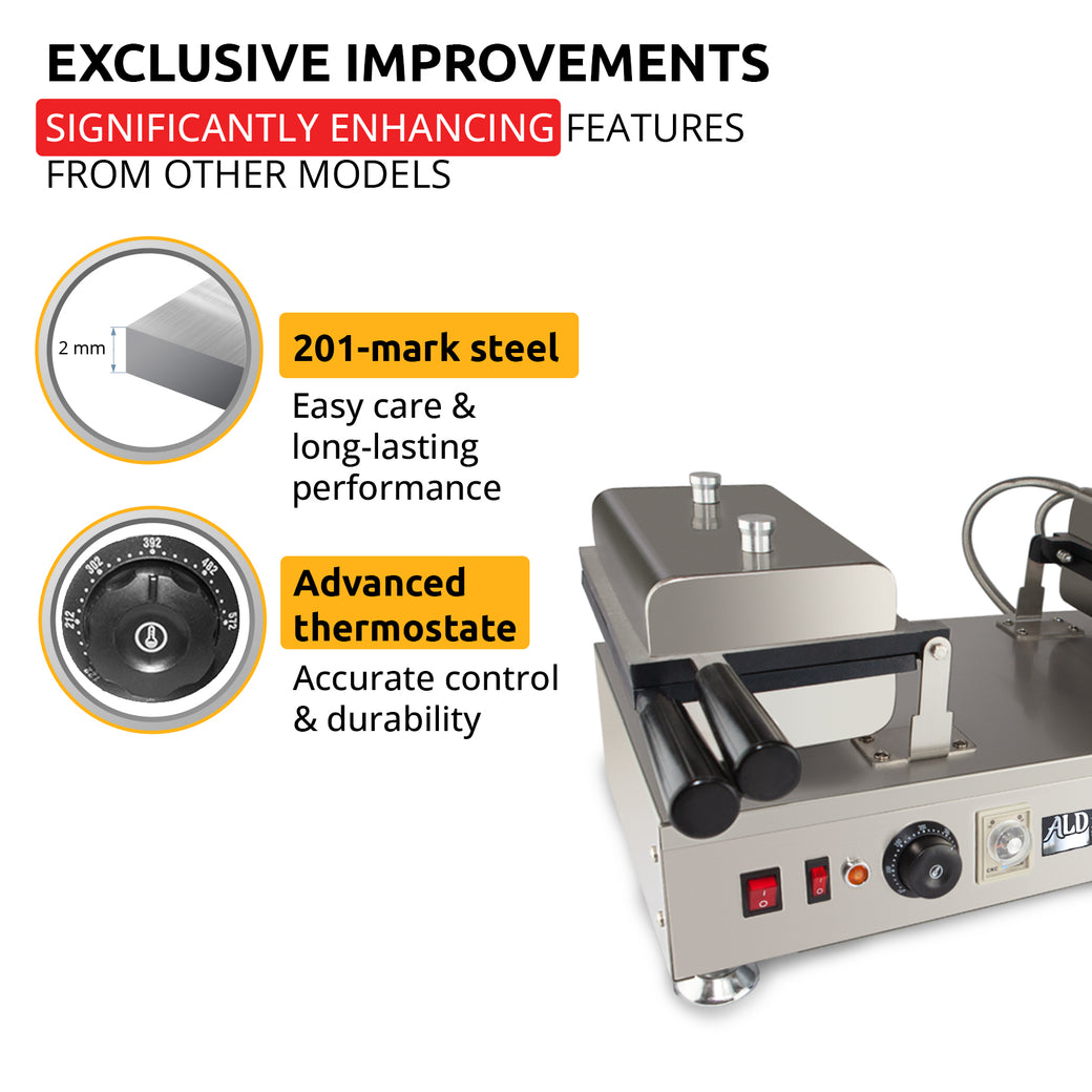 ALDKitchen Taiyaki Maker | Fish Waffle Iron | Stainless Steel Taiyaki ...