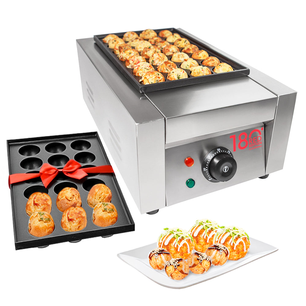 ALDKitchen Takoyaki Grill | Electric Japanese Takoyaki Machine | 28 Pcs ...