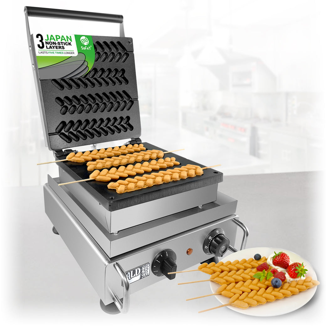 ALDKitchen Waffle Stick Maker | Tree Waffles Maker | Stainless Steel ...