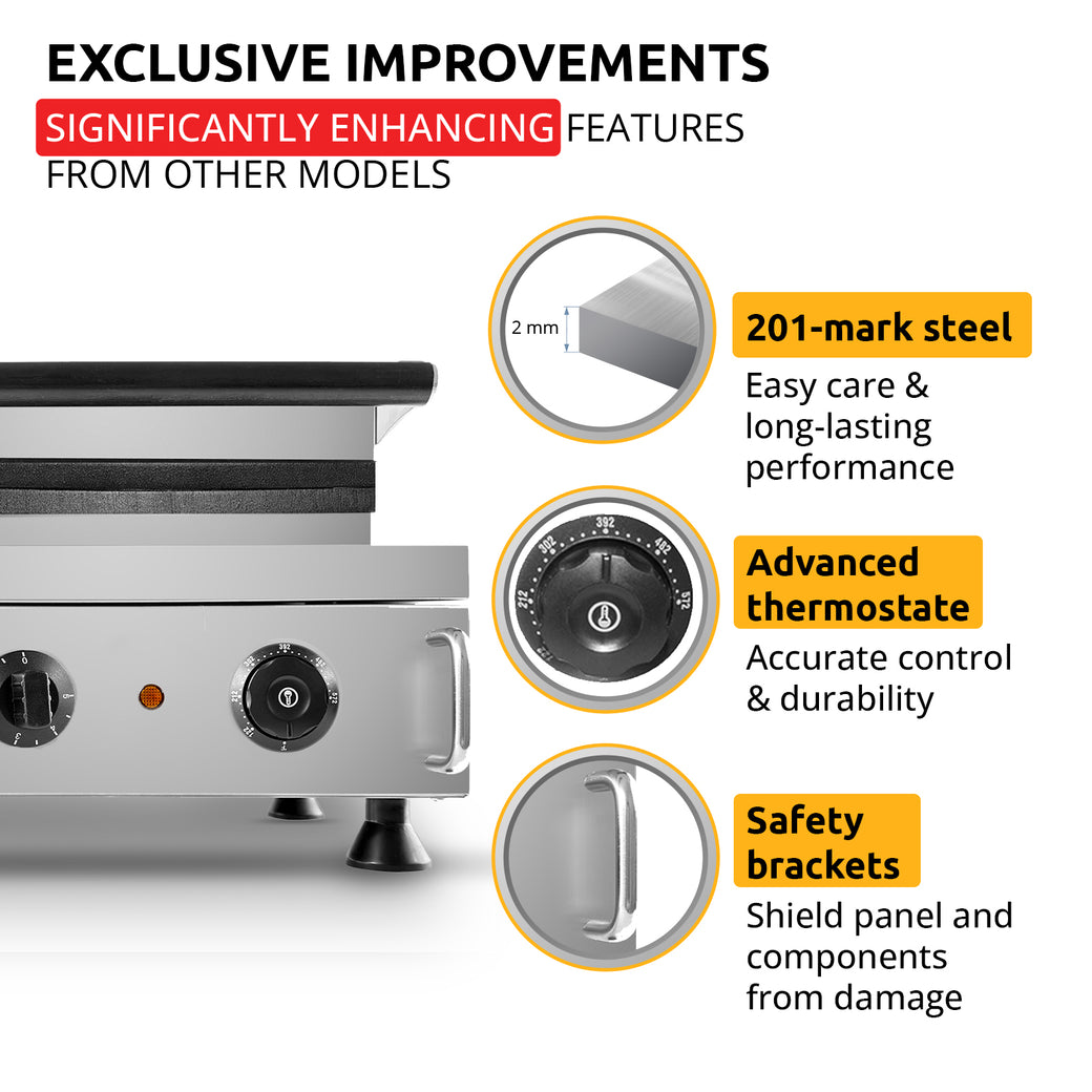 ALDKitchen Waffle Stick Maker | Tree Waffles Maker | Stainless Steel ...