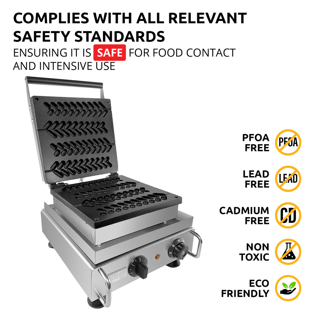 ALDKitchen Waffle Stick Maker | Tree Waffles Maker | Stainless Steel ...