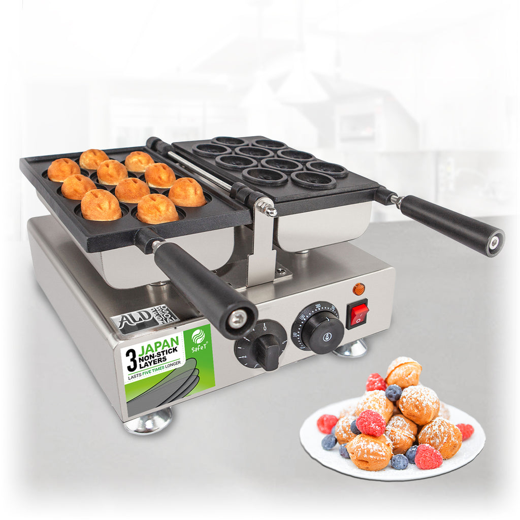 ALDKitchen Walnut Crisp Maker | Walnut Sweet Cake | 10 Pcs | Nonstick