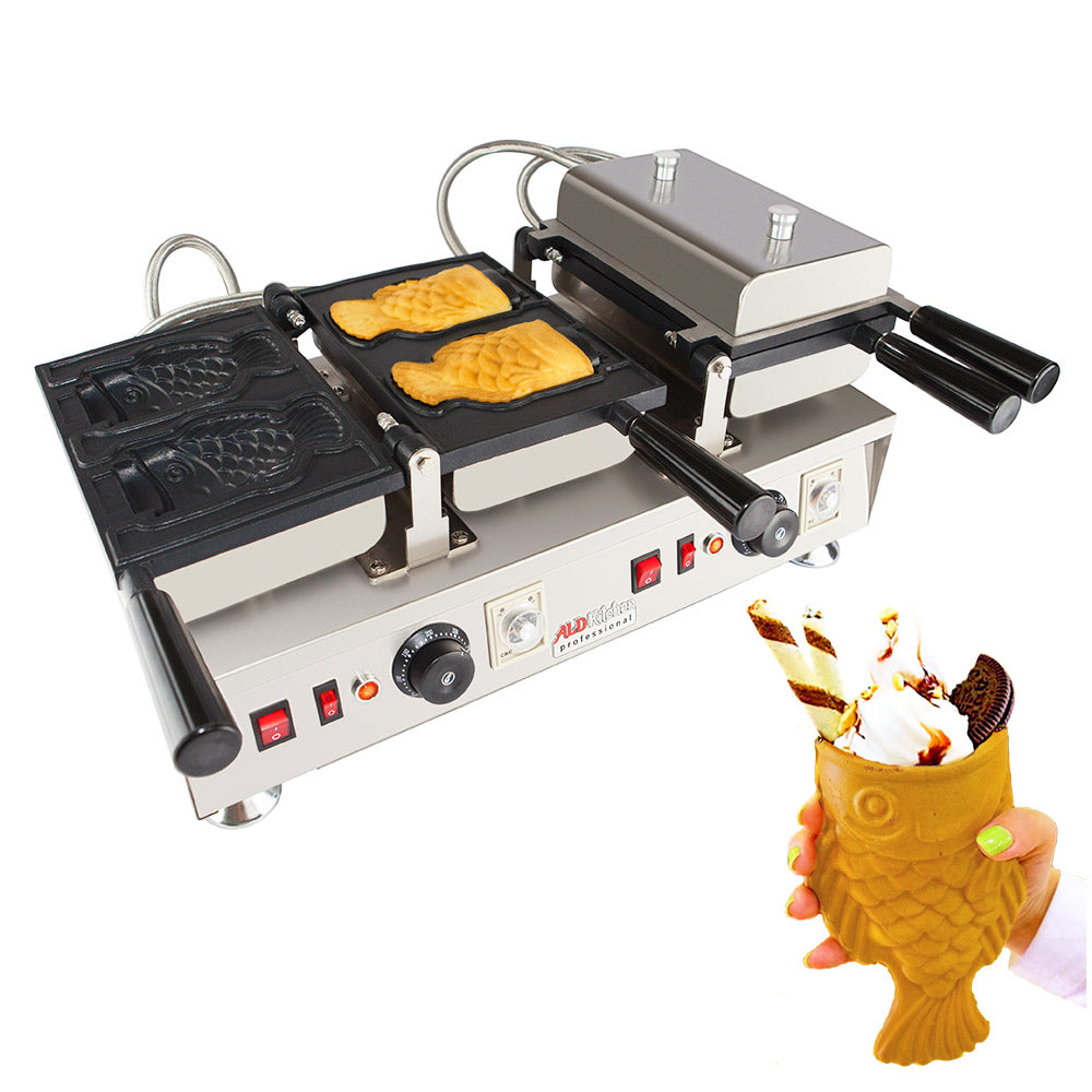 ALDKitchen Taiyaki Maker | Fish Waffle Iron | Stainless Steel Taiyaki ...