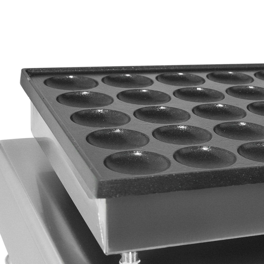 ALDKitchen Poffertjes Machine | 50 PCS | Round Mini Dutch Pancakes