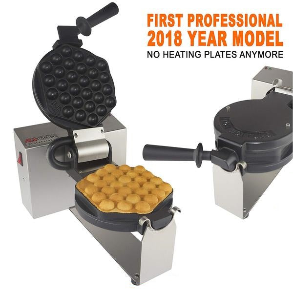 A-RC08 Bubble Waffle Maker Machine | Rotated type | Professional | Ele