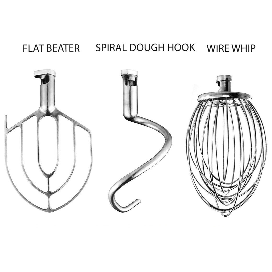 GorillaRock Food Mixer | Commercial Planetary Mixer with Dough Hook ...