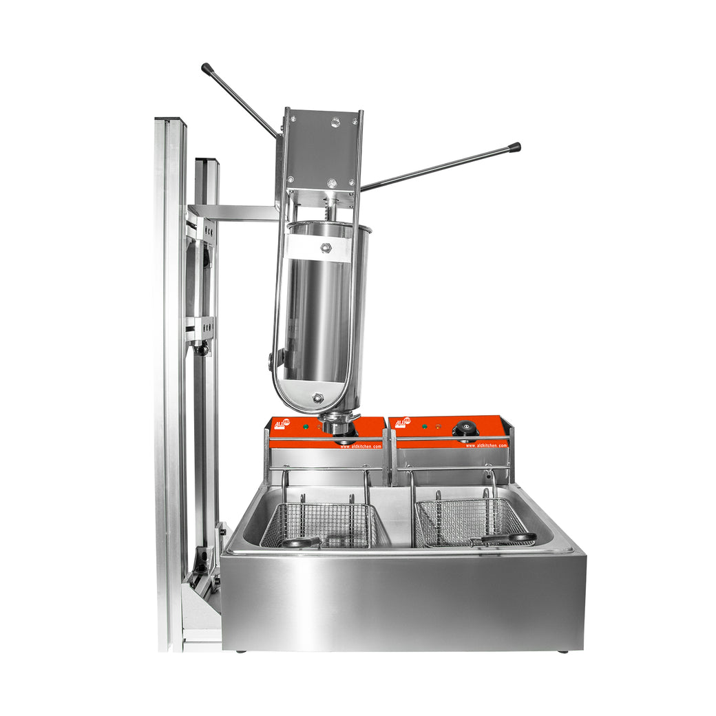 ALDKitchen Churros Machine Manual | Deep-Frying Churro Maker with ...