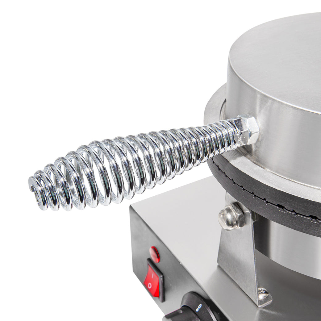 GorillaRock Waffle Cone Maker Commercial | Waffle Roll Maker | Nonstick ...