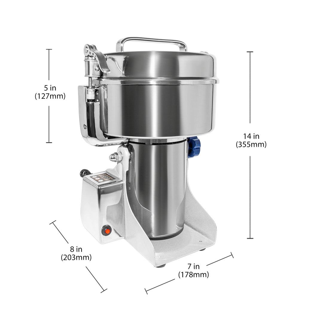 ALDKitchen Electric Mill Grinder - Stainless Steel Grain Grinder